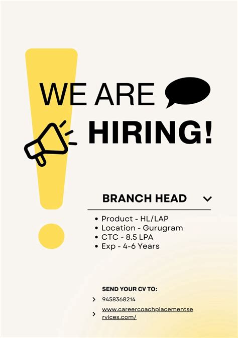 Vipul Kumar On Linkedin We Are Hiring Branch Head Product Hllap