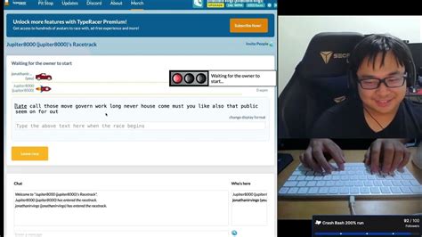 20250213 Typeracer With Topcoder Youtube 20250213 Typeracer With Topcoder Youtube