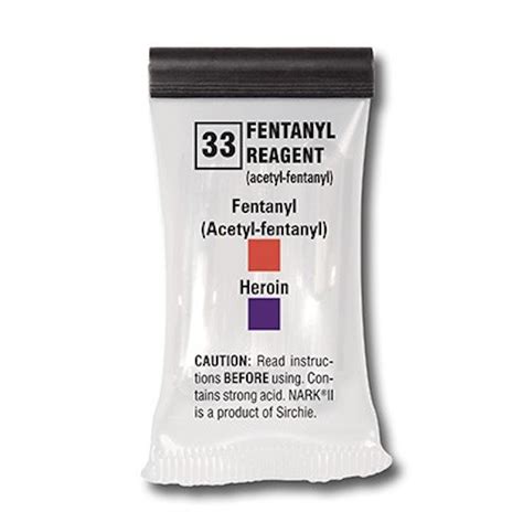 Nark Ii Fentanyl Reagent From Sirchie Officer