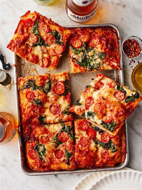 Sheet Pan Pizza Recipe Love And Lemons