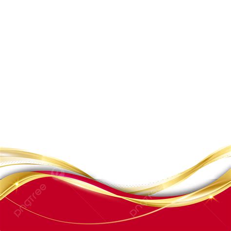 red curve business border business border curve frame png and vector