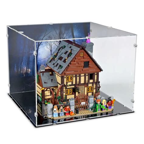 Acrylic Display Case For Lego Hocus Pocus Sanderson Cottage Idisplayit