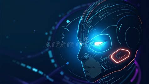 Digital Transformation Conceptual For Next Generation Technology Era Stock Illustration