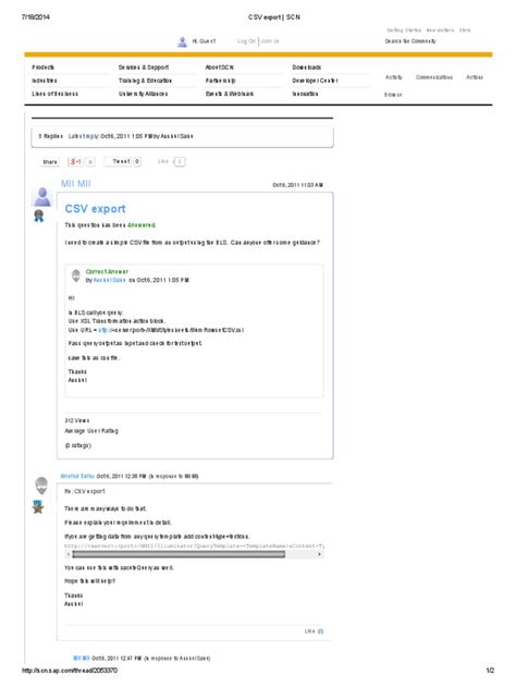 Data To Excel In Sap Mii Pdf