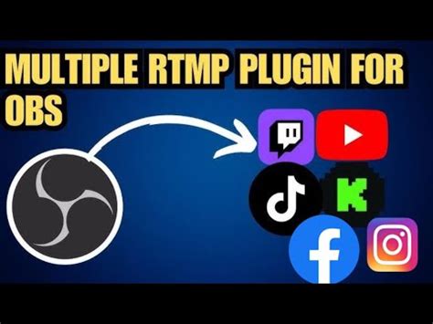 How To Live Facebook And YouTube Same Time Multiple RTMP Outputs Plugin For OBS OBS Tutorial