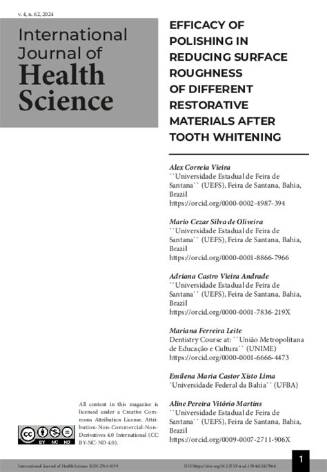 Pdf Efficacy Of Polishing In Reducing Surface Roughness Of Different Restorative Materials