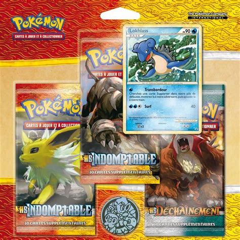 Pack 3 Boosters Indomptable Cdiscount Jeux Jouets