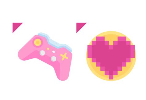 Pink Gamepad Custom Cursor For Chrome