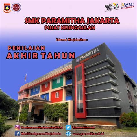 Smk Paramitha Jkt Official Smkparamithajakartaofficial • Instagram