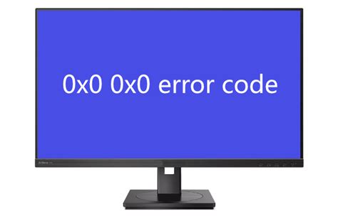 0x0 0x0 Error Code Windows 11 Fix Geeky Gadgets