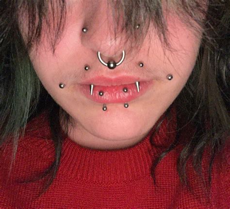 Lip Piercings Snake Bites Hoops Lip Piercings Snake Bites Hoops