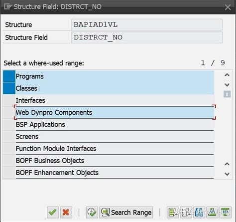 如何找到某个 Abap Structure 某字段的源头来自哪个数据库表 知乎