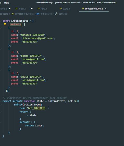 Reactjs Typeerror Cannot Read Property Contacts Of Undefined