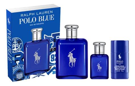 Set Perfumes Y Polo Blue Edt 125ml Ralph Lauren Mismo Precio En Cuotas
