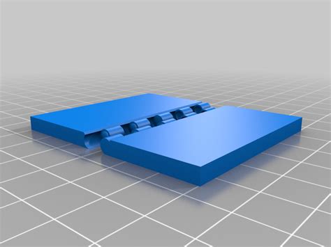 Free 3d File Parametric Hermaphroditic Snap Together Hinge・3d