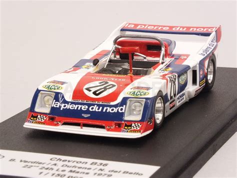 Trofeu Dsn99 Chevron B36 28 Le Mans 1979 Verdier Dufrene Del Bello 1 43