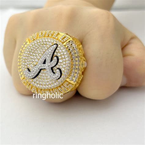 Atlanta Braves 2021 World Series Championship Ring Replica