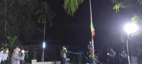 ရသေ့တောင်မြို့၌ ၇၅ နှစ်မြောက် စိန်ရတုပြည်ထောင်စုနေ့အထိမ်းအမှတ် အလံတင်အခမ်းအနား ကျင်းပ