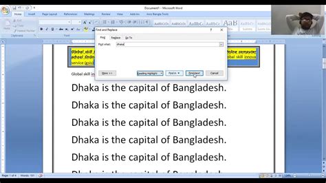 Find Replace Goto Youtube