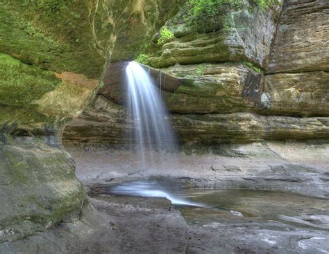 Starved Rock State Park Waterfall Photograph By Jake Hill Fine Art