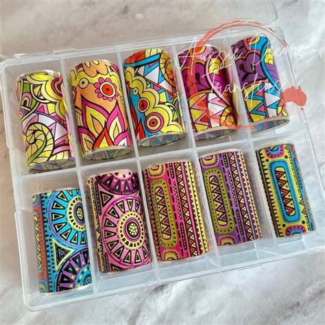 Aussie Wonderfoil In Aztec Candy By Aussie Decor Transfers Etsy