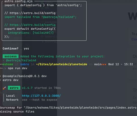 Dev Server Warning Sourcemap For Points To Missing Source Files · Issue 5053 · Withastro