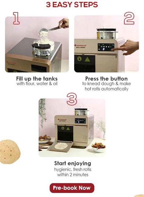 Wonderchef Wonderchef Roti Magic Fully Automatic Roti Maker Is Here Milled
