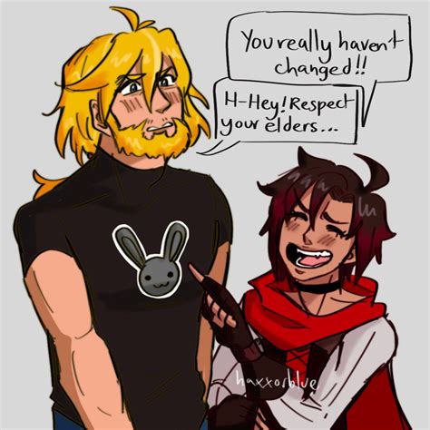 Rwby Ruby X Jaune
