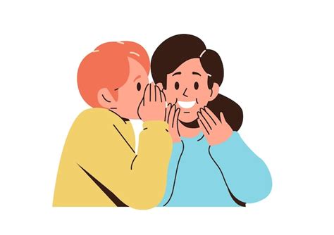 Whisper In Ear Clip Art