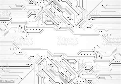 기술 회로 기판 질감추상 배경 전자 마더 보드 그림입니다 커뮤니케이션 및 엔지니어링 개념 벡터 일러스트레이션 테크놀로지에 대한 스톡 벡터 아트 및 기타 이미지 Istock