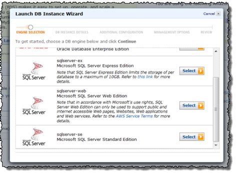 Amazon Rds For Sql Server And Net Support For Aws Elastic Beanstalk Aws News Blog