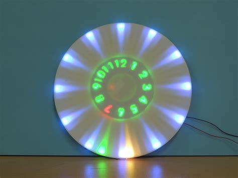 Animated Rgb Wall Clock 10 Steps With Pictures Instructables