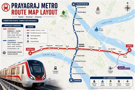 Prayagraj Metro Proposed Routes Stations And Latest Project Updates