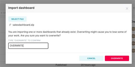 Import Failed On Duplicated Key When Importing Existing Chart That Its