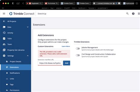 A Short Visit To Trimble Connect Trimble Connect Sketchup Community