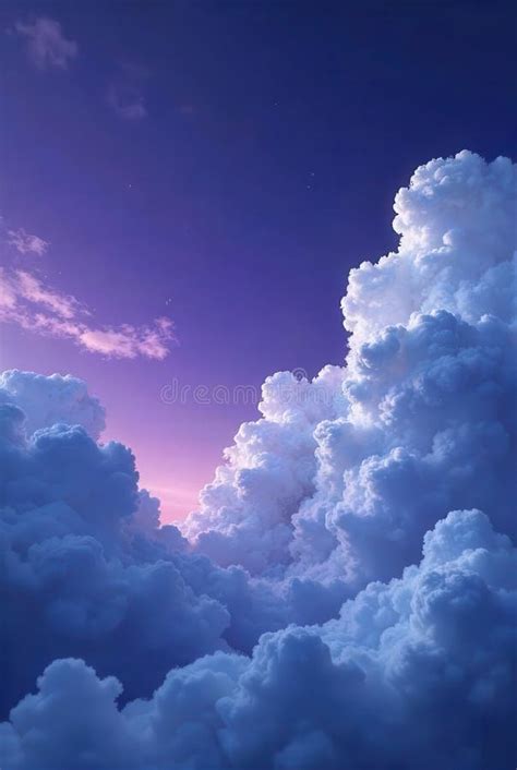 Majestic Billows Of Cumulonimbus Formations Reach For The Heavens