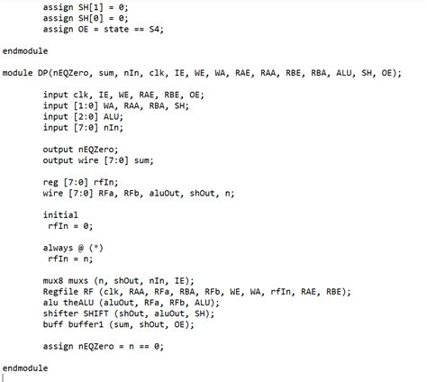 solved i need help writing a test bench for the following