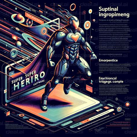 Tech Hero On Digital Adventure Deal Ai Art Marketplace