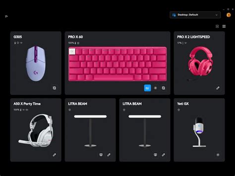 Gameprofielen Instellen In Logitech G Hub