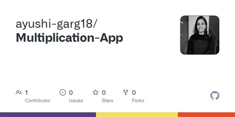 Github Ayushi Garg18multiplication App