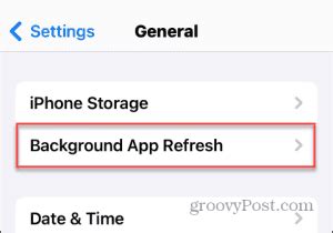 How To Disable Background App Refresh On IPhone