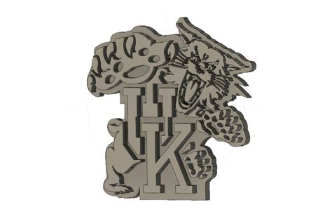 🏀 Kentucky Wildcats Mascot・free 3d File For ・cults
