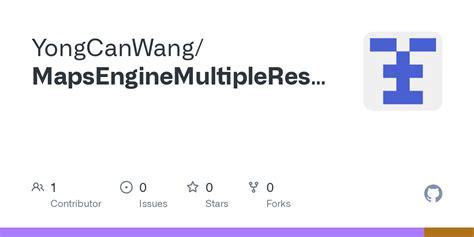 Github Yongcanwang Mapsenginemultipleresearch