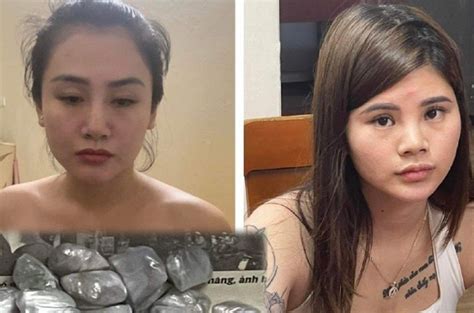 Hai cô gái trẻ xinh đẹp bị bắt quả tang đang bán ma túy