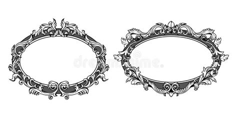 Filigree Flourish Frame Stock Illustrations 33 838 Filigree Flourish