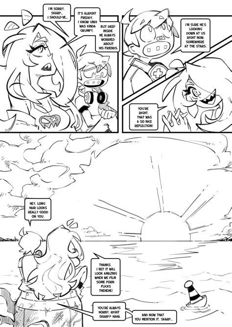 Rule 34 Comic Dialogue English Text Female Gerph Monochrome Sex Skarp World Tagme Text 4851640