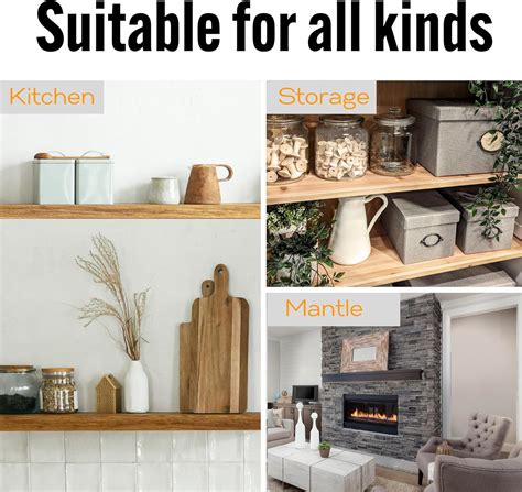 Evald Heavy Duty Floating Shelf Bracket 4 Inch India Ubuy