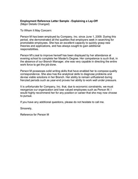 8 Reference Letter From A Previous Employer Examples To Download