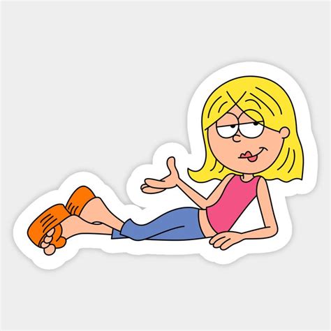 Lizzie Mcguire By Artxlife Sticker Design Inspiration Cute Stickers