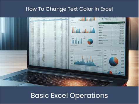 Excel Tutorial So ändern Sie Die Textfarbe In Excel Excel